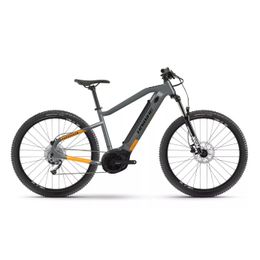 Haibike HardNine 4 | Gr. XL | Aluminium E-MTB Hardtail Grau