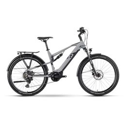 Raymon CrossRay FS E 5.0 | Gr. M | Aluminium E-MTB SUV Grau