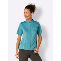 Catamaran Sports Damen Funktionsshirt mit 3-teiliger R&uuml;ckentasche, ozean, Gr&ouml;&szlig;e 52/54