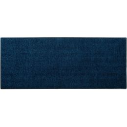 Salonloewe Fu&szlig;matte, dunkelblau, Gr&ouml;&szlig;e 60x180 cm - rechteckig