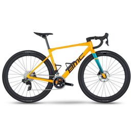 Bmc Kaius 01 THREE | Gr. 58 cm | Carbon Gravelbike Gelb