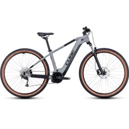 Cube Reaction Hybrid Performance 625 | Gr. L | Aluminium E-MTB Hardtail Grau