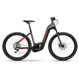 Haibike Trekking Cross 9 Lowstep | Gr. M | Aluminium E-Trekkingbike Grau