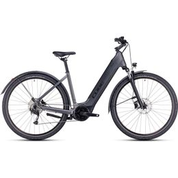 Cube Nuride Hybrid Performance 500 Allroad | Gr. L | Aluminium E-Trekkingbike Grau