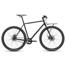 NS Bikes Crust black | Gr. L | Aluminium Urbanbike Schwarz