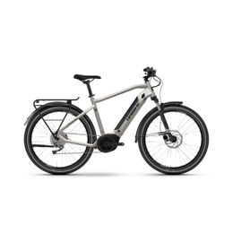 Haibike Trekking 3 High I500Wh | Gr. M | Aluminium E-Trekkingbike Grau