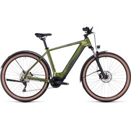 Cube Nuride Hybrid Pro 625 Allroad | Gr. 58 cm | Aluminium E-Citybike Gr&uuml;n