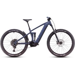 Cube Stereo Hybrid ONE44 Pro 800 | Gr. S | Aluminium E-MTB Allmountain-Trail (130-150mm) Blau