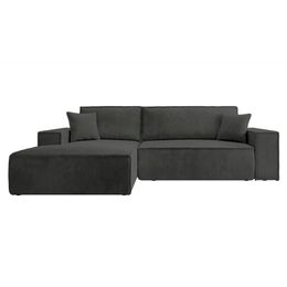 Selsey Ecksofa mit Schlaffunktion Farese grau Ma&szlig;e (cm): B: 267 H: 85 Sofas > Sofas nach Material > Stoffsofas &raquo; Sofa DE