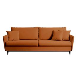 Selsey Einzelsofa mit Schlaffunktion Volio gr&uuml;n Ma&szlig;e (cm): B: 221 H: 90 Sofas > Sofas nach Material > Stoffsofas &raquo; Sofa DE