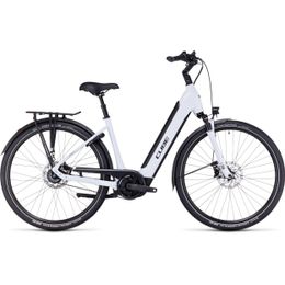 Cube Supreme Hybrid EXC 625 | Gr. 46 cm | Aluminium E-Citybike Wei&szlig;