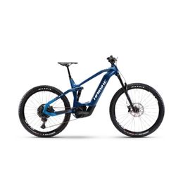 Haibike AllMtn CF 9 | Gr. 47 cm | Carbon E-MTB Allmountain-Trail (130-150mm) Blau