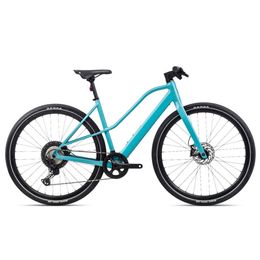 Orbea VIBE MID H10 | Gr. M | Aluminium E-Citybike Blau