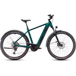 Cube Nuride Hybrid EXC 800 Allroad | Gr. 58 cm | Aluminium E-Citybike Gr&uuml;n