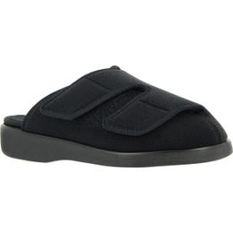 Damen Pantoffel schwarz, Gr&ouml;&szlig;e 38