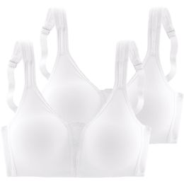 petite fleur by Lascana Damen Soft-BH, 2xwei&szlig;, Gr&ouml;&szlig;e 100B