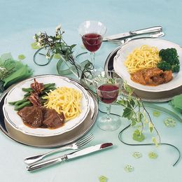 Reh- und Hasenbraten