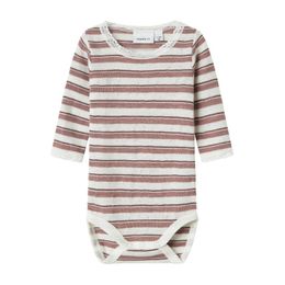 name it Body 'NBFWang' Größe 80 altrosa / weiß