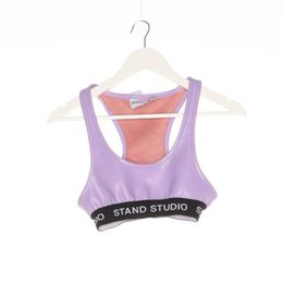 Stand Studio Top / Seidentop Damen Gr&ouml;&szlig;e S Second Hand lila