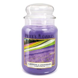 Duftkerze im Bonbonglas Lavender & Lemongrass PRICES