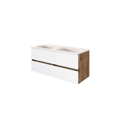 Held Waschbeckenunterschrank mit Doppelwaschbecken LUCCA