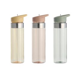 Trinkflasche mit Strohhalm DAY