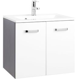 Held Waschbeckenunterschrank 60 mit Mineralgussbecken BOLOGNA
