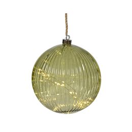 Kaemingk LED Glaskugel 14cm HERBST