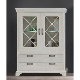 FORTE Highboardvitrine mit Beleuchtung KASHMIR