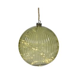 Kaemingk LED Glaskugel 20cm HERBST