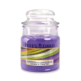 Duftkerze im Bonbonglas Lavender & Lemongrass PRICES