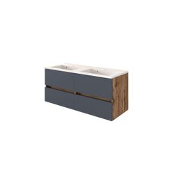 Held Waschbeckenunterschrank mit Doppelwaschbecken LUCCA