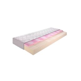 BRECKLE LEDERCOLLECTION 5-Zonen-Kaltschaummatratze 90x190 cm ALLMED Gel 1000