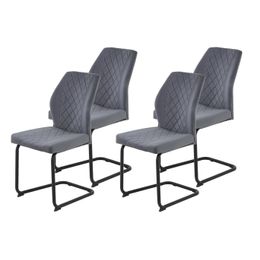 Hela Schwingstühle 4er-Set OSLO S