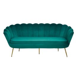 Salesfever Muschelsofa 3-Sitzer BANDUNG