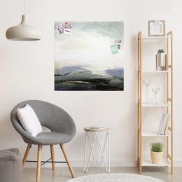 Glasbild Horizont bei Tagesanbruch