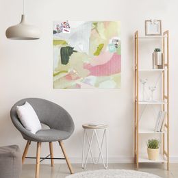 Glasbild Klangspiel in Ros&eacute; I