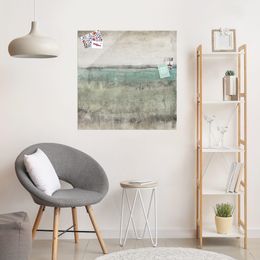 Glasbild Horizont &uuml;ber T&uuml;rkis I