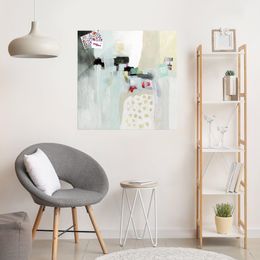 Glasbild Bunte Wasserf&auml;lle I