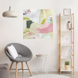 Glasbild Klangspiel in Ros&eacute; I