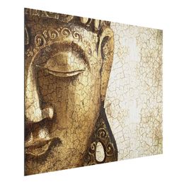 Alu-Dibond Spirituell Vintage Buddha