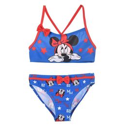 Disney Minnie Mouse Bikini "Minnie" in Blau - 70% | Gr&ouml;&szlig;e 104 | Kinder-bademode