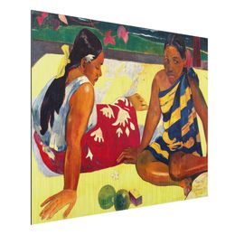 Alu-Dibond Kunstdruck Paul Gauguin - Frauen von Tahiti