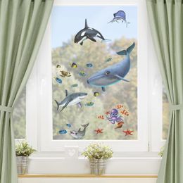 Fensteraufkleber Tiere im Meer