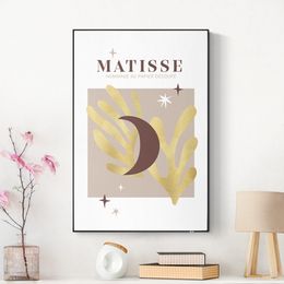 Akustik-Wechselbild Matisse Interpretation - Mond und Sterne