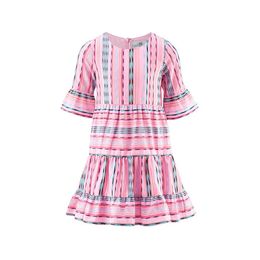 happy girls by Eisend Kleid in Rosa/ Blau - 74% | Gr&ouml;&szlig;e 140 | Kinderkleider