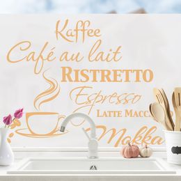 Milchglasfolie Erlesene Kaffeesorten II
