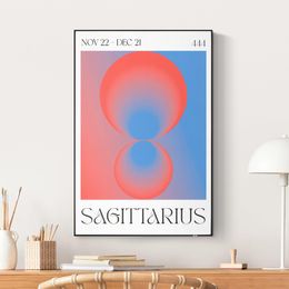 Akustik-Wechselbild Sch&uuml;tze - Neon Poster