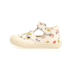 Naturino Leder-Halbsandalen "Wad" in Creme - 49% | Größe 24 | Babysandalen