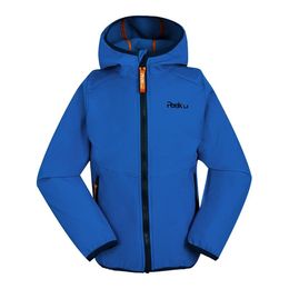 Peek U Softshelljacke "Koa" in Blau - 41% | Gr&ouml;&szlig;e 110 | Kinder-outdoor-jacken